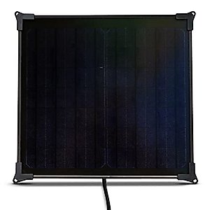 Battery Tender 17 Watt Solar Battery Charger with Charge Controller, Mountable and IP67 Weatherproof Solar Panel, Suitable for 12 Volt Lead Acid and AGM Batteries