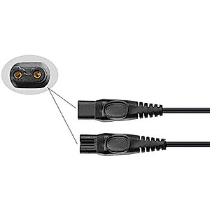 USonline911 Charger for Philips Norelco-HQ8505 Norelco 7000 5000 3000 Series Electric Shaver Razor, Aquatec, Arcitec, Multigroom Beard Trimmer & More 15V AC Adapter Power-Supply Cord