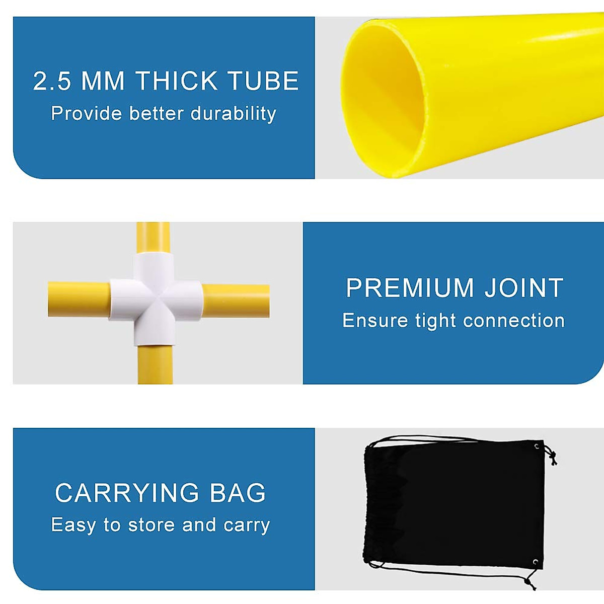 OTTARO Giant Tic Tac Toe Game Outdoor Indoor for Family, Outdoor Bean Bag Toss Game for Adults and Kids(3ft x 3ft)