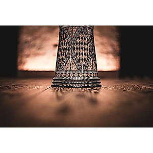 Meinl Percussion Artisan Edition Doumbek with Cast Aluminum Shell and Mother of Pearl Inlay — Made in Egypt — 8 3/4" Tunable All-Weather Synthetic Head, 2-Year Warranty, Mosaic Royale (AEED1)