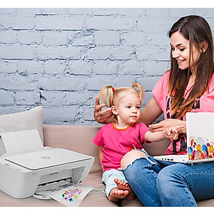 Premium Printable Vinyl Sticker Paper for Your Inkjet Or Laser Printer - 15 Glossy White Waterproof Decal Paper Sheets - Dries Quickly and Holds Ink Beautifully