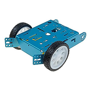 Robotistan - Multi-Purpose Aluminum 2WD Robot Body - Blue Robot Platform Kit