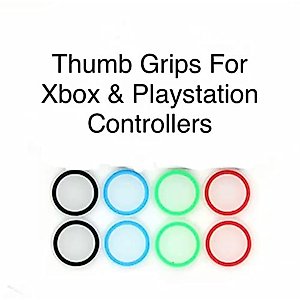 2Pcs Analog Thumb Grip Stick Cover, Dualsense Wireless Controllers Game Remote Joystick Cap, Non-Slip Silicone Handle Protection Cover for PS5/PS4/Xbox one/360/Nintendo Switch PRO (Spider-Man)