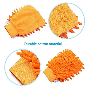 Oumers Bike Clean Brush Kit, 8pcs Bicycle Cleaning Tools Make Chain/Tire/Sprocket/Crank Bike Corner Stain Dirt Clean Shine. Durable/Practical