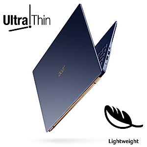 Acer Swift 5 Ultra-Thin & Lightweight Laptop, 14" Full HD IPS Touch, 10th Gen Intel Core i7-1065G7, 8GB LPDDR4, 512GB PCIe NVMe SSD, FP Reader, Wi-Fi 6, Back-lit Keyboard, Windows 10, SF514-54T-76PY