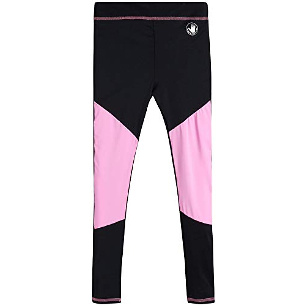 Body Glove Girls' Tracksuit - 2 Piece Windbreaker Jacket and Active Leggings Sweatpants Set, Size X-Large, Hot Pink/Black
