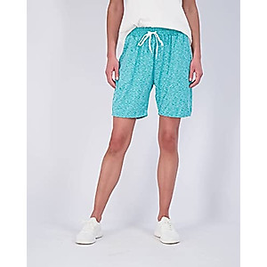 4 Pack:Women’s Quick Dry Dri Fit 7 Inch Inseam Athletic Casual Lounge Fitness Gym Training Long Shorts High Waisted Running Bermuda Shorts Pockets Ladies Workout UPF Jogging Walking Active- Set 4, XL