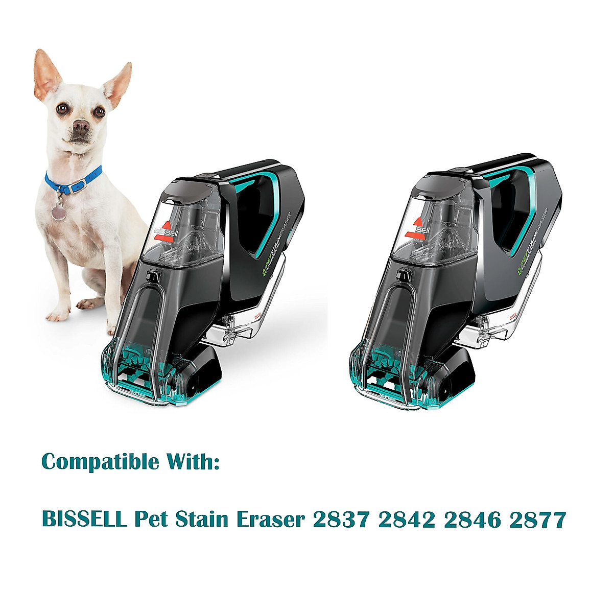 PUROSUR Replacement Charger for Bissell 2837 2842 2846 2877 Pet Stain Eraser PowerBrush Plus Portable Carpet Cleaner Cordless Vacuum Cleaner Model:1624554