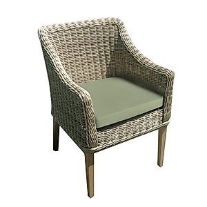 Hokiten Sage Green Outdoor Cushion Chair Cover Set of 2 - Waterproof Couch Seat Covers, Farmhouse Sage Green Decor Patio Furniture Protector Cushions Slipcovers for Sofa/Garden/RV, 20"x18"x4"