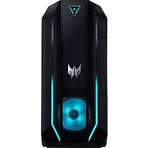 acer Predator PO3-630 Gaming Desktop PC (Intel i7-11700 8-Core 2.50GHz, 64GB RAM, 2TB SATA SSD, GeForce RTX 3070 8GB, WiFi 6, BT 5.1, Backlit KB, RJ-45, Win10Pro) w/Dockztorm Dock
