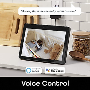 Scope 1080p HD Smart Auto-Tracking Security Camera, White