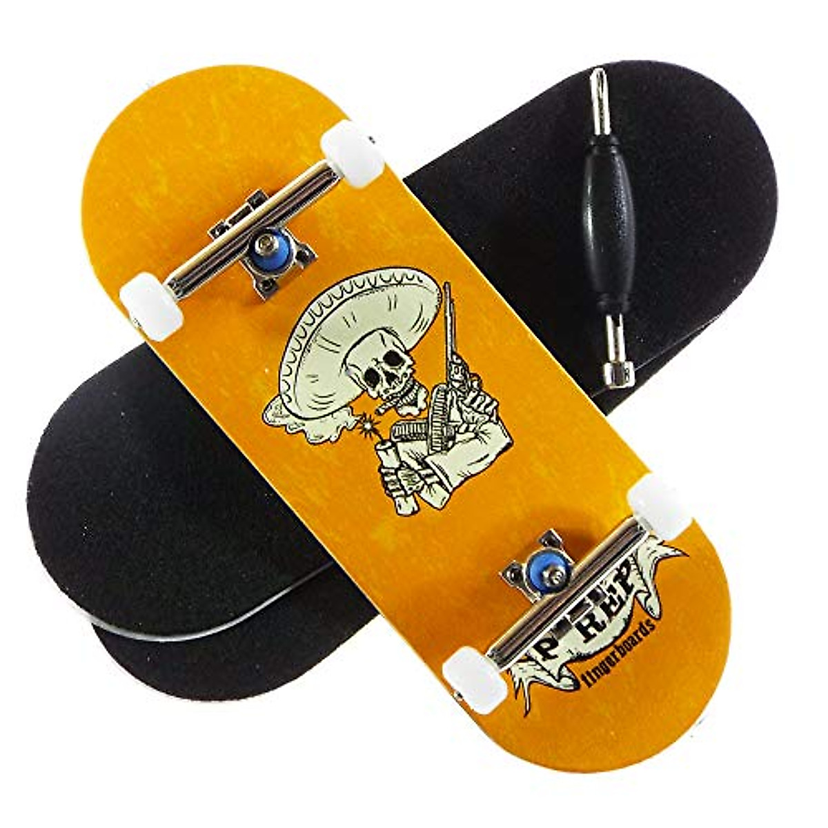 P-REP Bandito - Solid Performance Complete Wooden Fingerboard (Chromite, 34mm x 97mm)