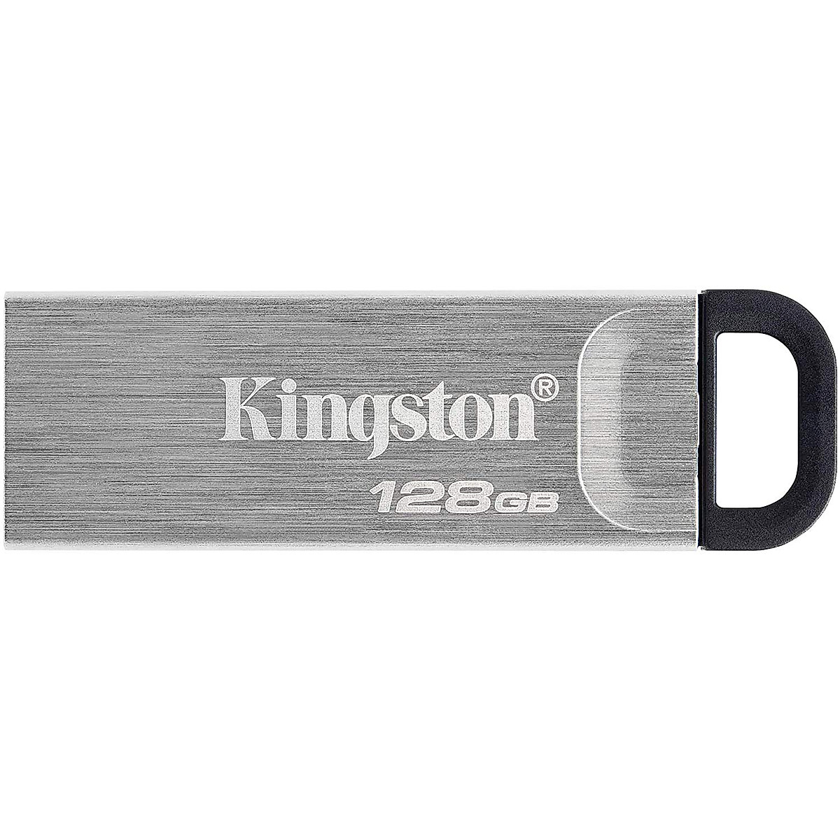 Kingston Flash Drive 128GB Kyson DataTraveler (Bulk 2 Pack) Metal USB 3.2 Type-A Drive 200MB/s High Speed PenDrive for Computer or Laptop (DTKN/128GB) Bundle with (1) Everything But Stromboli Lanyard