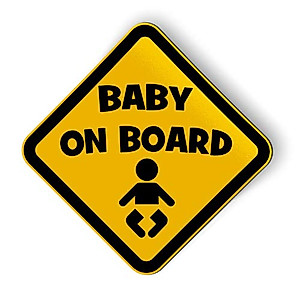 Baby on Board - Magnet - Car Fridge Locker - Select Size
