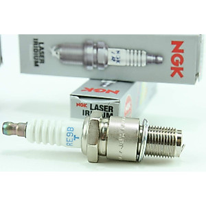 4 New NGK Laser Iridium Racing Spark Plugs RE7CL RE9BT Mazda RX-8 1.3 R2
