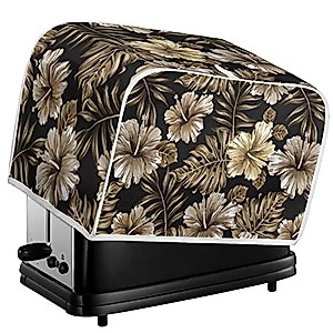 FKELYI Van Gogh Starry Night Galaxy Painting Toaster Cover 4 Slice Wide Sloth,Toaster Oven Cover,Small Bread Cover