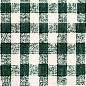 RSH Decor: Tufted Adirondack Chair Cushion | 42.5” x 21” | All-Weather Spun Fabric | Water and Fade-Resistant | Outdoor Cushion for Patio Furniture | Green Buffalo Plaid