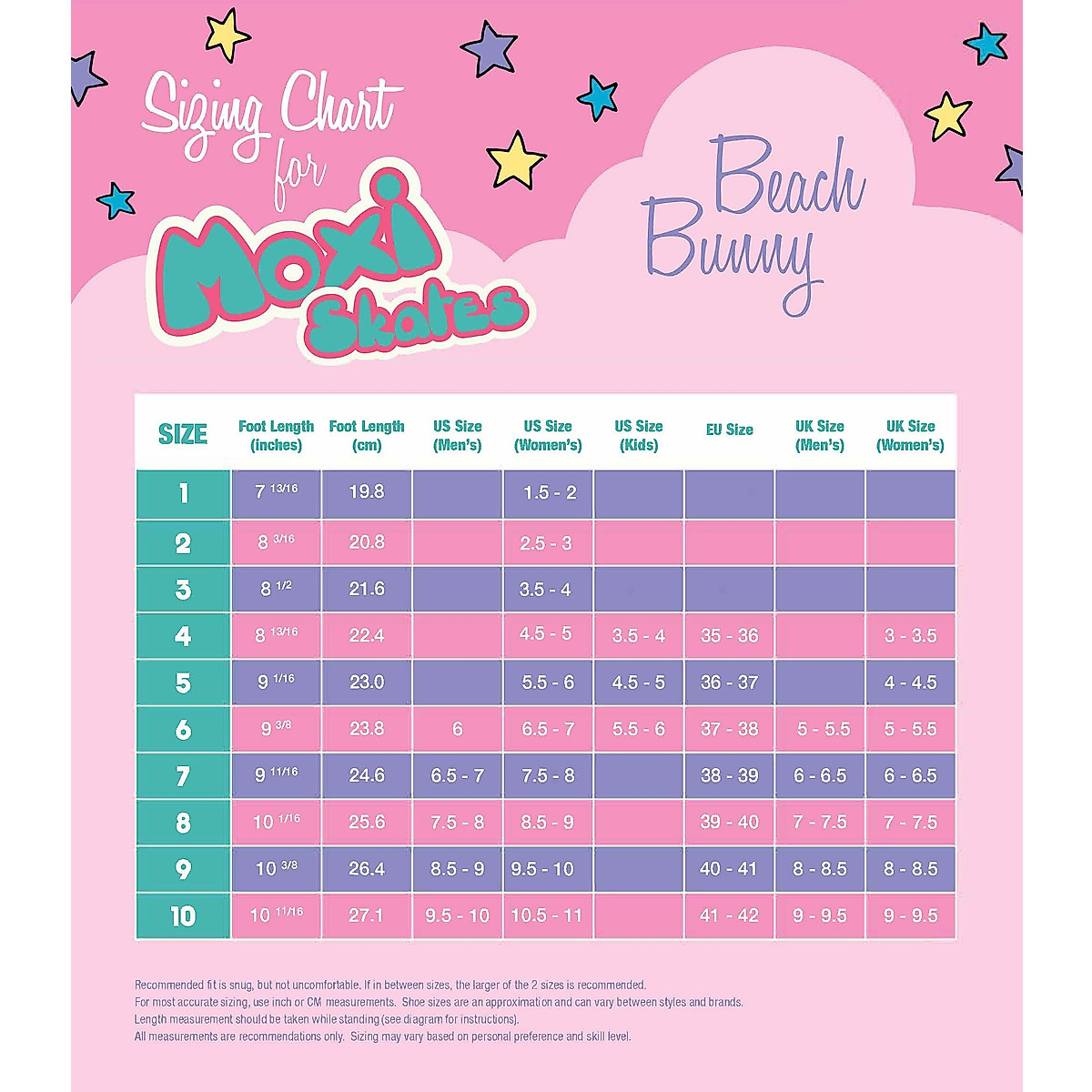 Moxi Skates - Beach Bunny - Fashionable Womens Roller Skates | Peach Blanket | Size 9