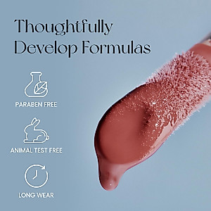 Peripera Ink Glasting Lip Gloss | Non-Sticky, High-Shine, 4XL Wand For Easy Application, Comfortable, Plumping, Fuller-Looking Lips, Moisturizing, Long-Lasting, Vegan (003 CHILLING ROSY)