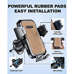 GUANDA TECHNOLOGIES CO., LTD. Cell Phone Stand, Desk Phone Holder, Phone Mount for Car Vent