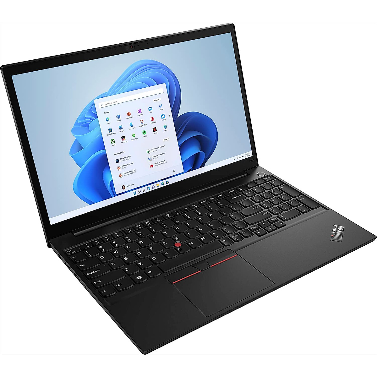 Lenovo 2023 Flagship ThinkPad E15 Gen 4 Business Laptop, 15.6" FHD IPS Anti-Glare 300 nits Display, 8-Core AMD Ryzen 7 5825U,16GB RAM, 256GB SSD,Backlit, Fingerprint, WiFi, Win 11 Pro+HubxcelAcessory