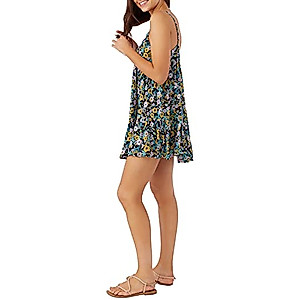 O'NEILL Womens Swim Saltwater Essentials Rilee Pri Cover-Up Dress, Black, L