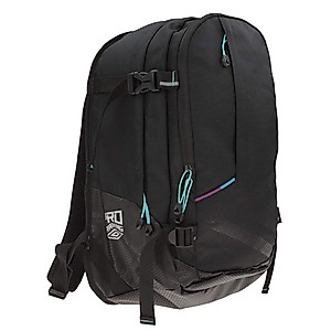 Umbro Men's Pro Training Elite Backpack, Color Options (Black, Large)