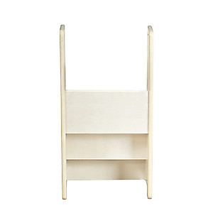 RRI Goods 2 Step Up Stool for Toddlers and Kids with Support Handles and Non Slip, Montessori Wooden Reach Up Safety Steps for Bathroom, Kitchen [Black]