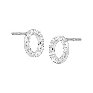Silpada 'Brillante' Cubic Zirconia Stud Earrings in Sterling Silver