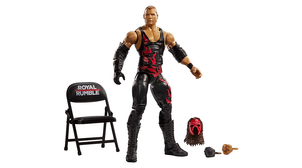 WWE Kane Elite Action Figure - Capture the Action!