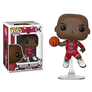 Funko NBA: Chicago Bulls Michael Jordan Pop! Vinyl Figure (Includes Compatible Pop Box Protector Case)