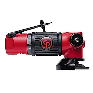 Chicago Pneumatic CP7500D - Air Grinder Tool, Welder, Woodworking, Automotive Car Detailing, Stainless Steel Polisher, Heavy Duty, Right Angle Grinder, 2 Inch (50 mm), 0.2 HP / 150 W - 22000 RPM , Red