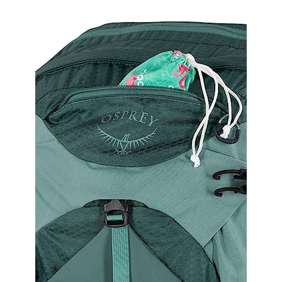 Osprey Mira 22L Women's Hiking Backpack with Hydraulics Reservoir, Succulent Green