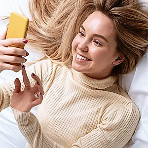 Bluetooth 5.2 Earphones Wireless Earbuds with Wireless Charging Case,with Earhooks Headset Built-in Mic for Sport,Clear Calls,Work,Music