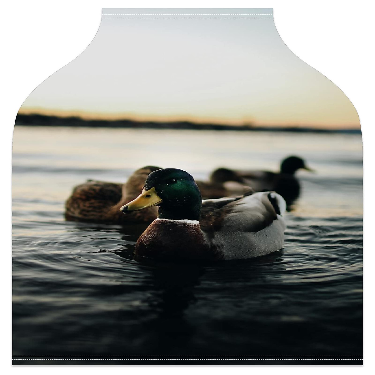 Baby Car Seat Covers Duck Animal Multi- use Breastfeeding Scarf, CarSeat Canopies for Newborn