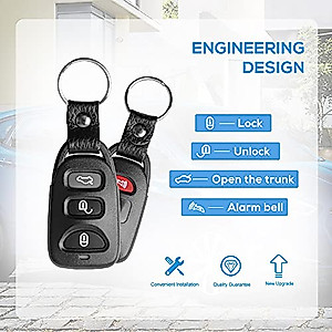 VOFONO Fits for Car Key Fob Keyless Entry Remote Hyundai Accent 2011-2012/ Elantra 2006-2011/ Sonata 2006-2010 ( OSLOKA-310T ) Pack of 1