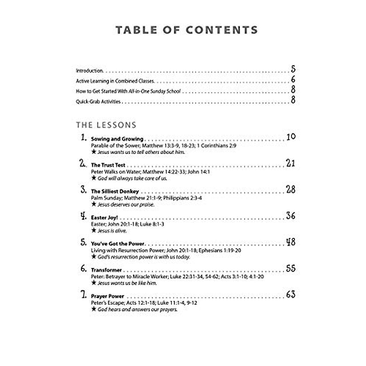 All-in-One Sunday School for Ages 4-12 (Volume 3): When you have kids of all ages in one classroom (Volume 3)