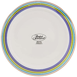 Certified International Tequila Sunrise Deep Bowl, 10.75 by 5.5-Inch,Green