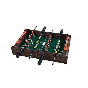 Harapu Foosball Table Replacement Foosballs, 36mm Game Table Size Black and White Tabletop Sports Soccer Balls - 6 Pack