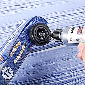 Pinewood Car Graphite Powder, 0.5OZ, Graphite Lubricant Lube Powder for Pine Derby Car Kits Wheels Axles, Lock Lubricant Door Hinge Lubricant