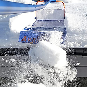 AVALANCHE! 1000 Combo Pack, 500 and SnowRake! Deluxe 20 Tool Head Included, Easy and Quick Snow Removal from Roof, Prevents Ice Dams, Made in The USA, AVA1000