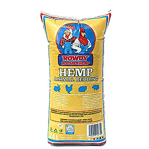 24 L Rowdy Rooster Hemp Animal Bedding