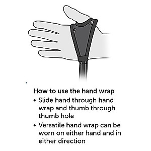 PetSafe Sport Leash, Durable Nylon Leash with Unique Padded Hand Wrap Handle to Help Keep Hands Free for Running or Walking, for Dogs up to 75 lb., Red