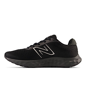 New Balance Men's 520 V8 Running Shoe, Black/Black, 10.5 Wide