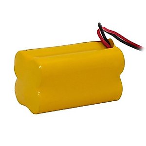 LFI Lights - Emergency Light NiCad Battery AA 4.8V 700mAh - Nickel Cadmium - BAA48R