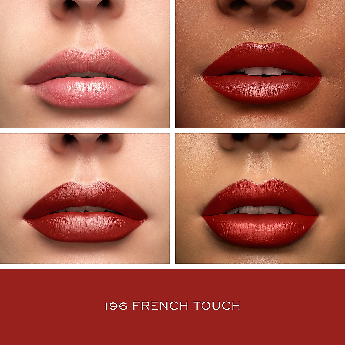 Lancôme L'Absolu Rouge Hydrating Cream Lipstick - Smudge-Resistant & Luminous Finish - Up To 18HR Comfort - 196 French Touch