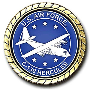 C-130 Hercules Challenge Coin - Officially Licensed