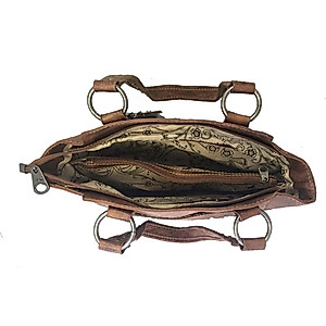 Montana West MW250G-8250 Concealed Handgun Collection Handbag Brown