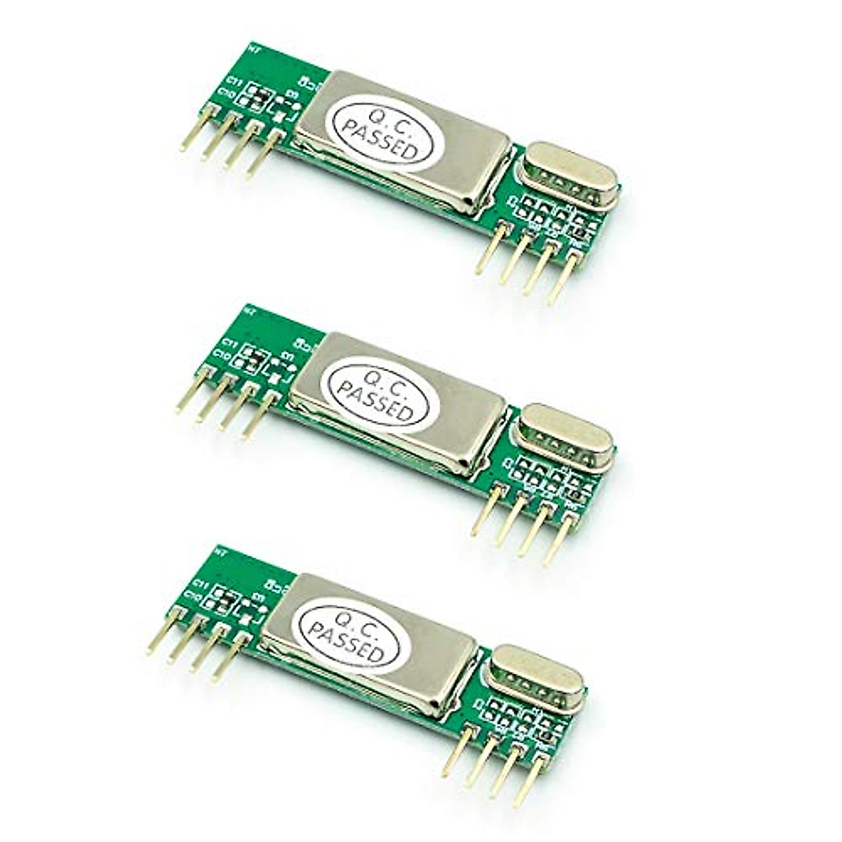 HiLetgo 3pcs RXB6 433MHz Superheterodyne Wireless Receiver Module for Arduino/ARM/AVR