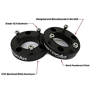 MotoFab Lifts F150-2 - 2 in Front Leveling Lift Kit That is compatible with F150